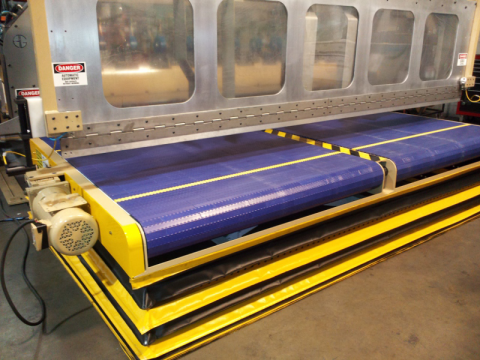 X12™ Pitless Lift Conveyor - AG Stacker Inc. Corrugated Stacking Machinery