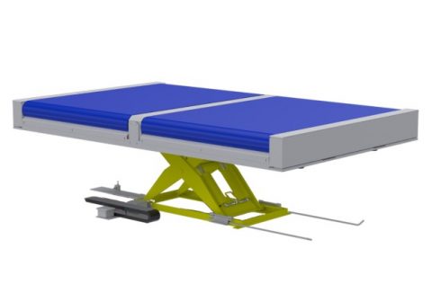 X12™ Pitless Lift Conveyor - AG Stacker Inc. Corrugated Stacking Machinery